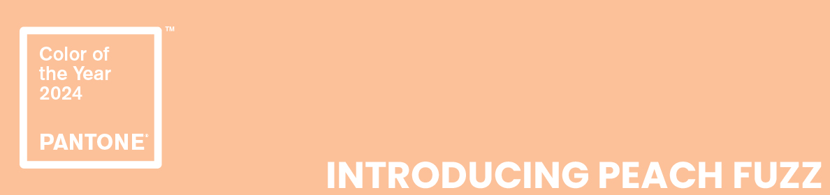 Pantone (Peach Fuzz) - 2024 Color of the Year